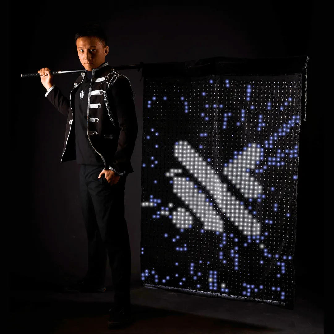 Light Up Flag / LED Flag for Performer - Light Dance Pro